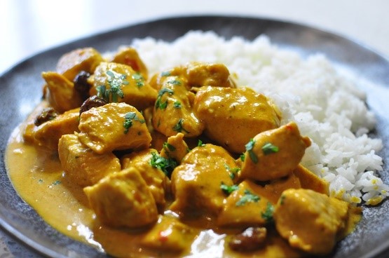 Maria's Creamy Chicken and Mango Curry - Truro School